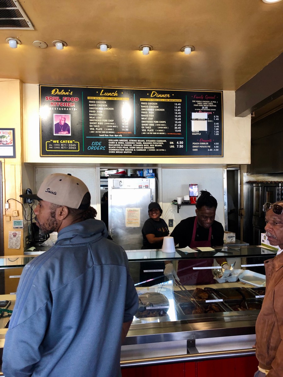 Dulan’s on Century Boulevard, Soul Food for Everyone – Walkabout Today